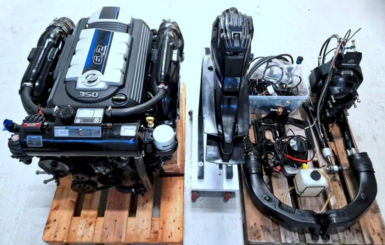On Sale MerCruiser SeaCore DTS V8 350 Hp with Bravo 1x Engine - Central ...